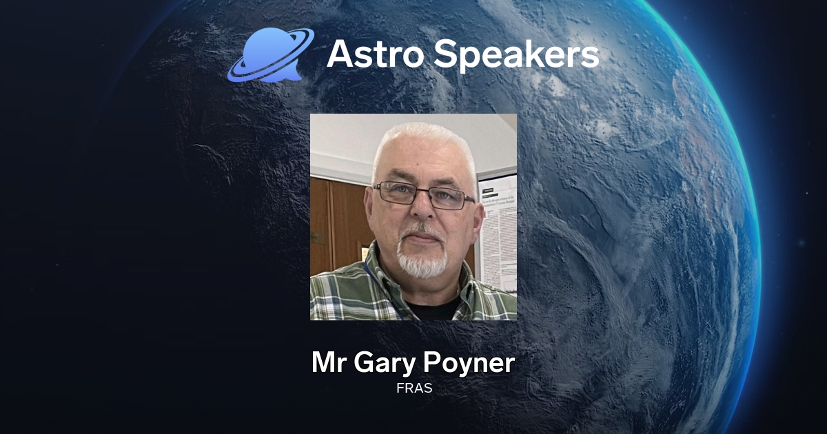 Mr Gary Poyner - Astro Speakers