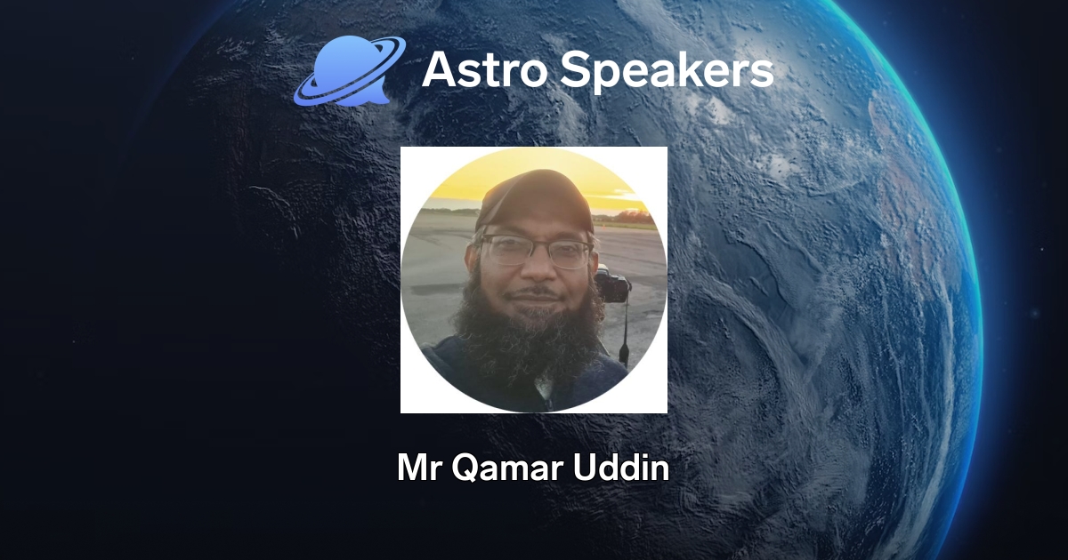Mr Qamar Uddin - Astro Speakers