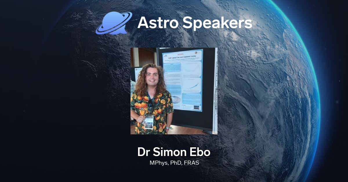 Dr Simon Ebo - Astro Speakers