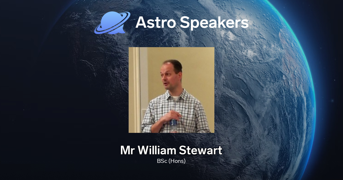 Mr William Stewart - Astro Speakers